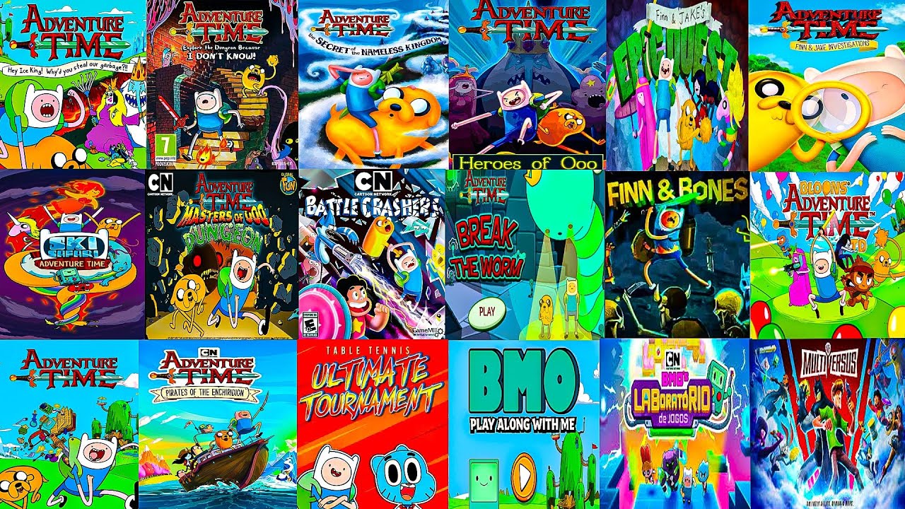 The Evolution of ADVENTURE TIME Games (2012-2022) - YouTube