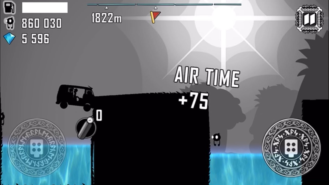 Hill Climb Racing | RAGNAROK | HIPPIE VAN Gameplay - YouTube