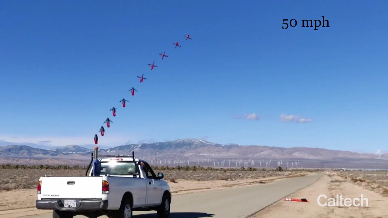 Ballistically Launched Aerial Multirotor Drone - YouTube