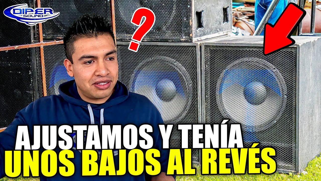 "QUE GRAN CAMBIO AL CORREGIR LOS BAJOS DE SONIDO TIBURON | DIPER SOUND ...