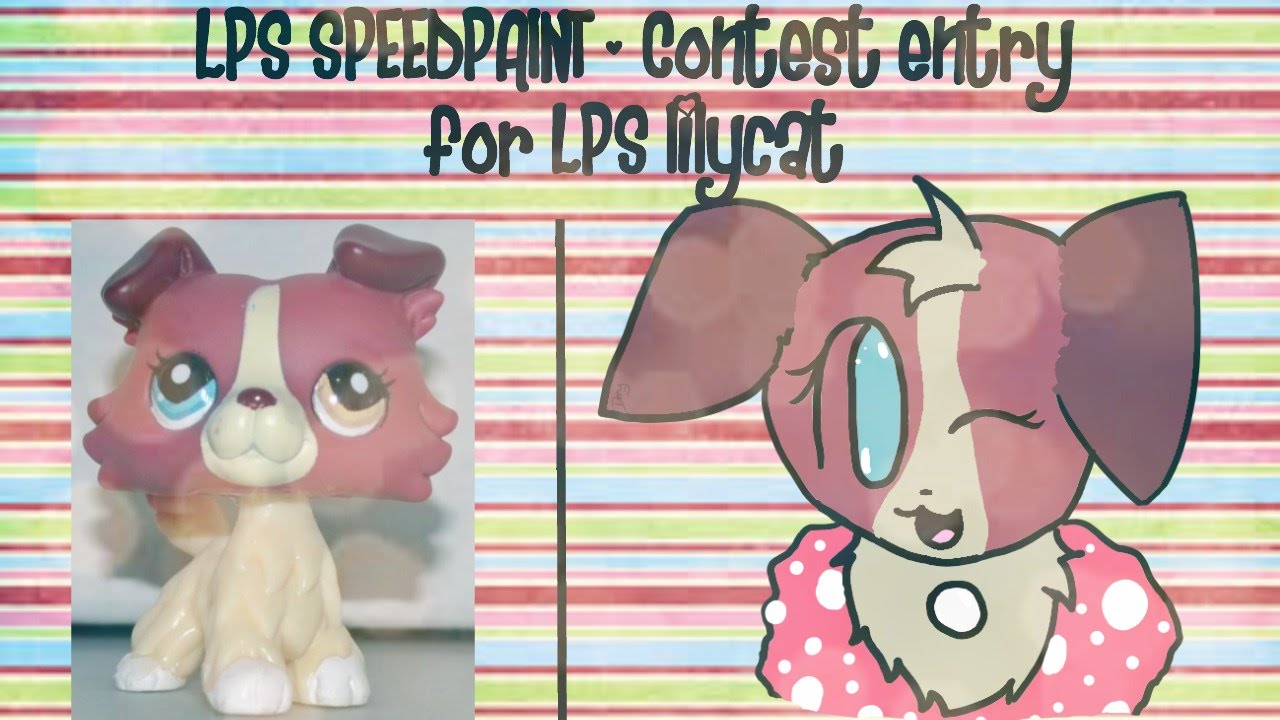 LPS Speedpaint - Contest Entry for LPS Lilycats - YouTube