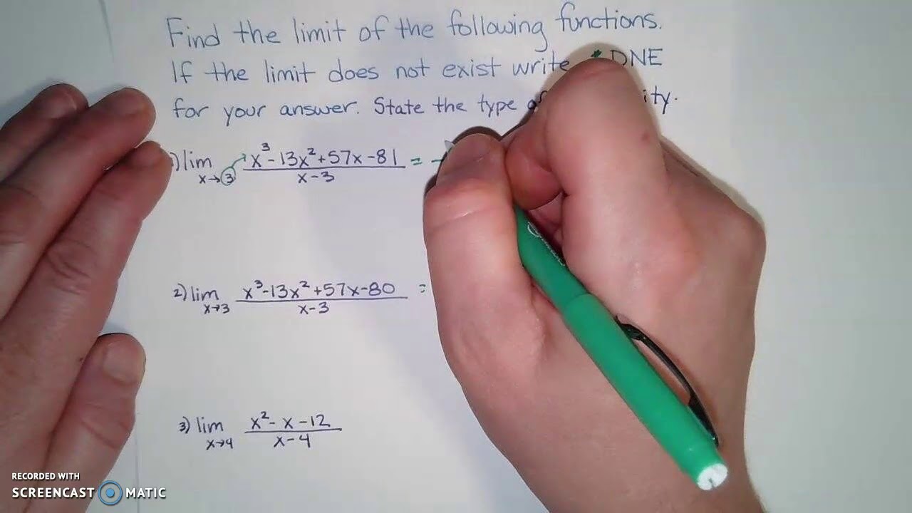 Limits - Video 2 - YouTube