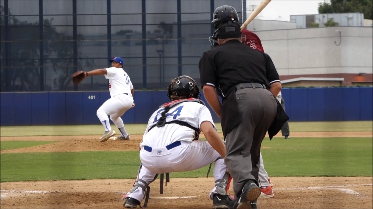 Solomon Bates, Southern California Junior RHP (summer baseball) - YouTube