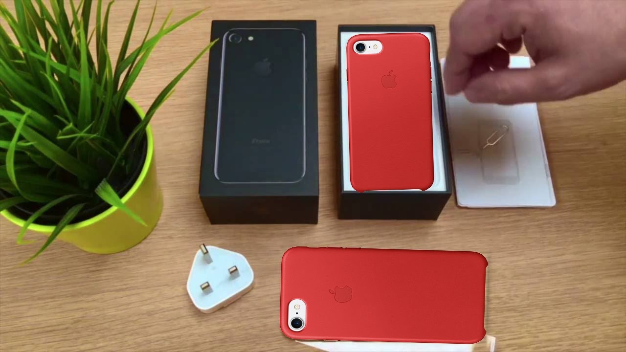 Apple iPhone 7 (PRODUCT) RED Unboxing | Special Edition - YouTube