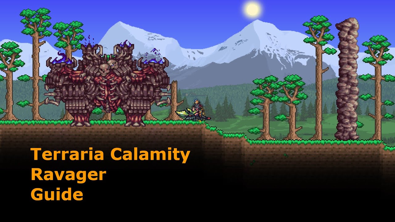 Terraria Calamity Ravager Guide - YouTube
