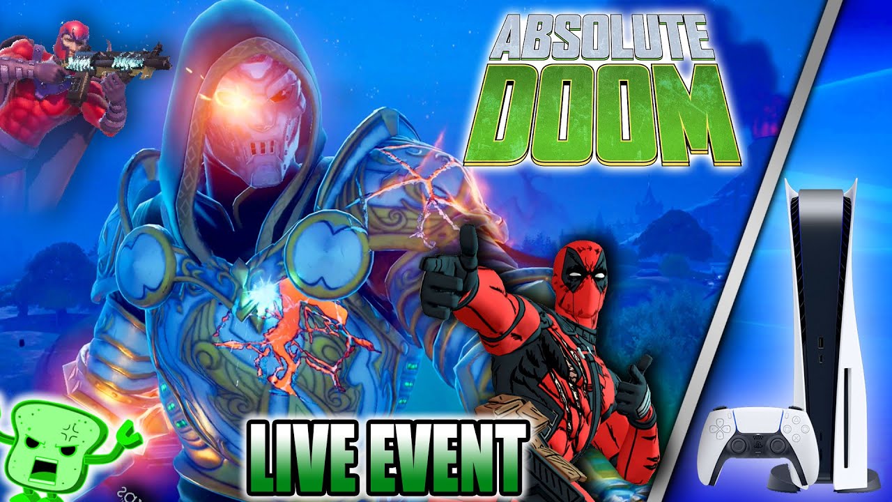 Fortnite ABSOLUTE DOOM Live Event: Chapter 5 Season 4 GAMEPLAY ...
