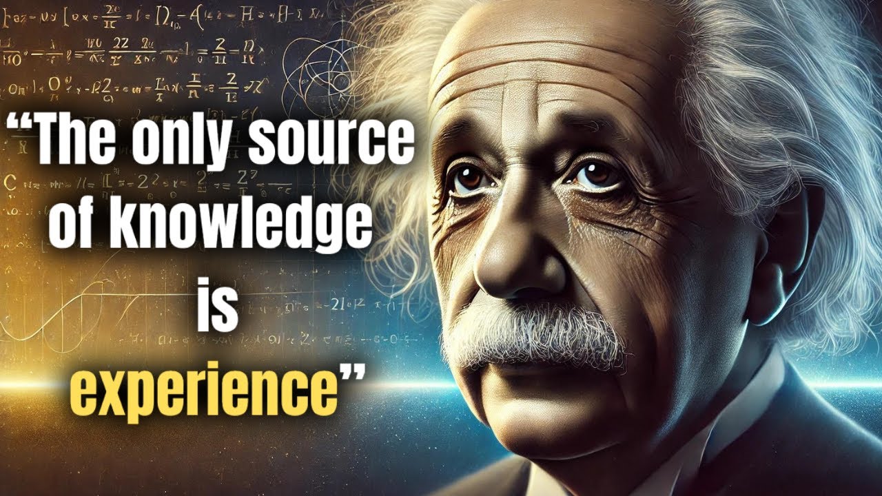 Albert Einstein LIFE lessons | BEST quotes to keep you motivated! - YouTube
