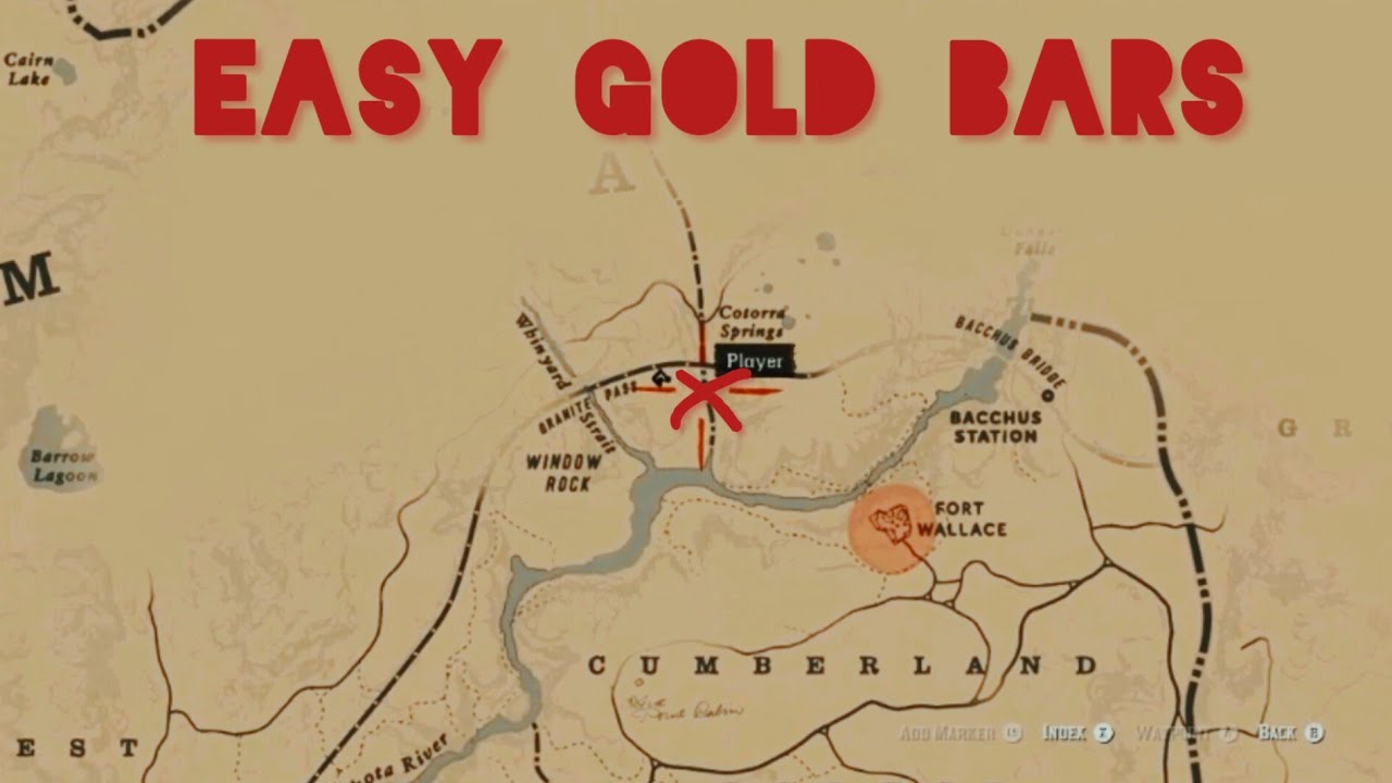 Easy Gold bars location early in Red Dead Redemption 2 #rdr2 # ...