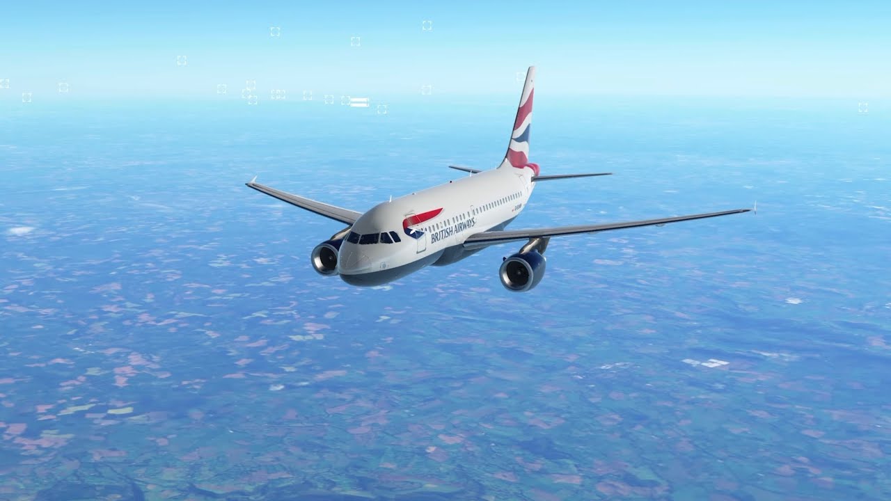 Infinite Flight - British Airways A-318- Southampton to Belfast(EGAA)- IFA-ATC(5)-VFR-ILS25 ...