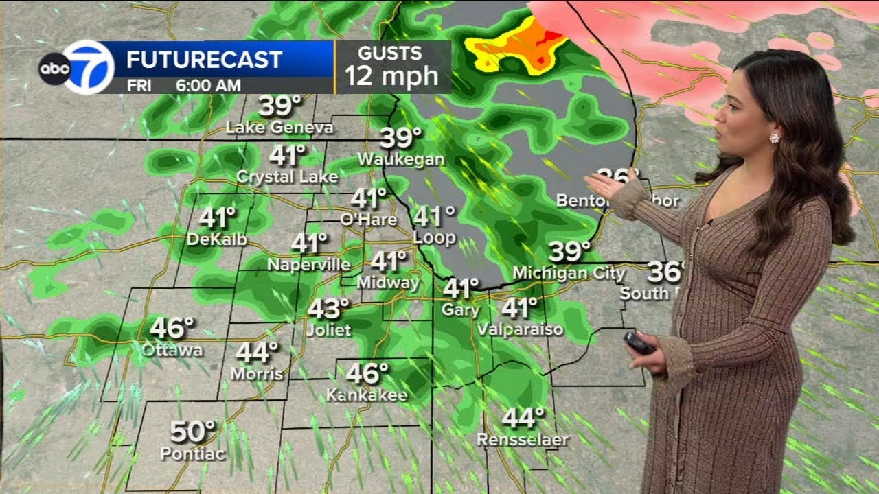 ABC7 AccuWeather Forecast: Chicago Christmas weather - YouTube
