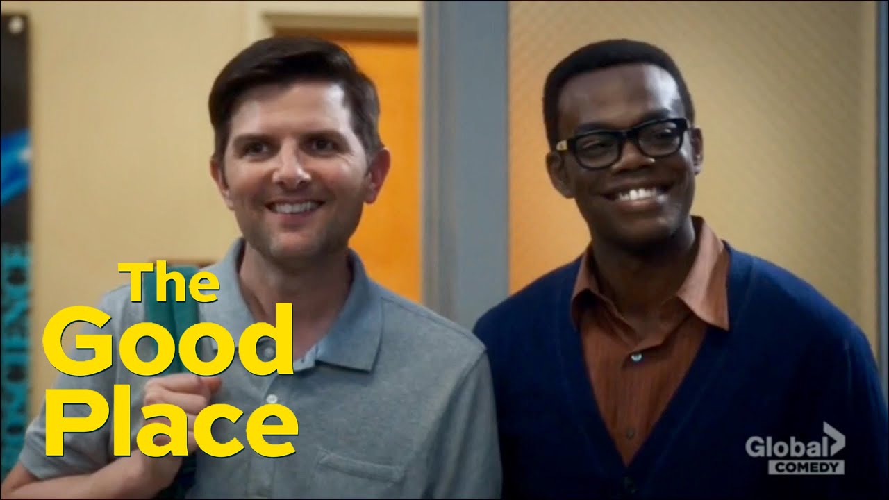 Adam Scott (Trevor) - The Good Place (3x01) - YouTube