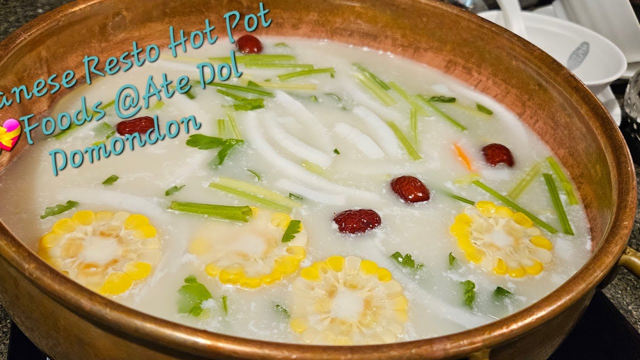 TAIWAN COCONUT HOT POT SOUP @atedoldomondon - YouTube