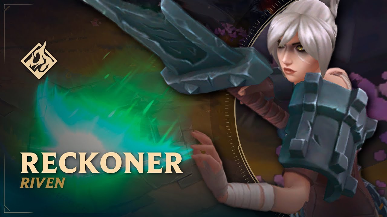 ⚔️ RECKONER RIVEN ⚔️ RuneForge—LoL Custom Skins - YouTube