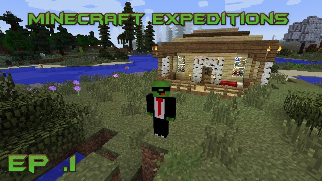 Minecraft Modded Survival Expeditions Ep 1 - YouTube