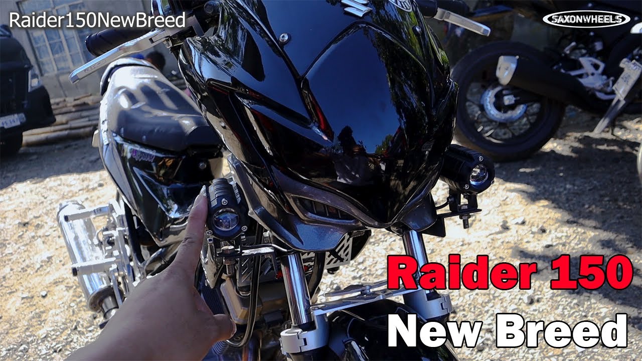 SUZUKI RAIDER 150 3RD GENERATION NEW BREED ACCESORIES MODIFICATION IDEA ...