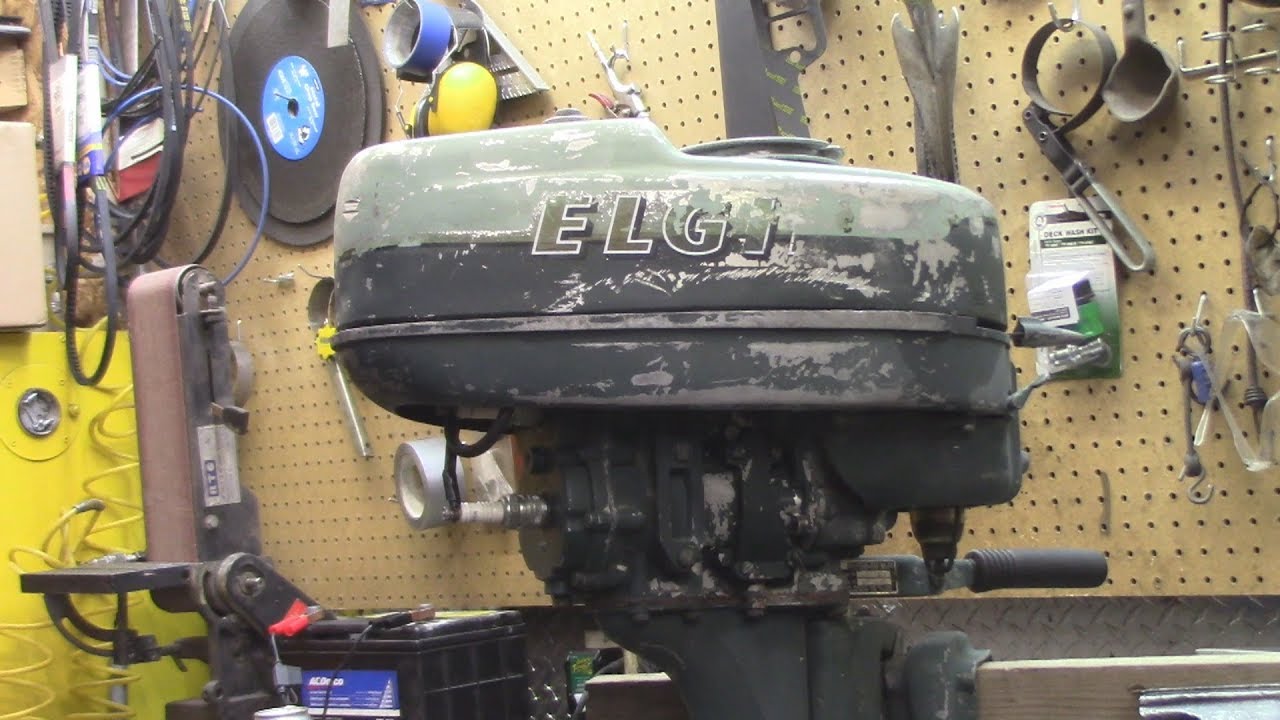 Elgin Outboard 6hp Brought Back to Life - YouTube