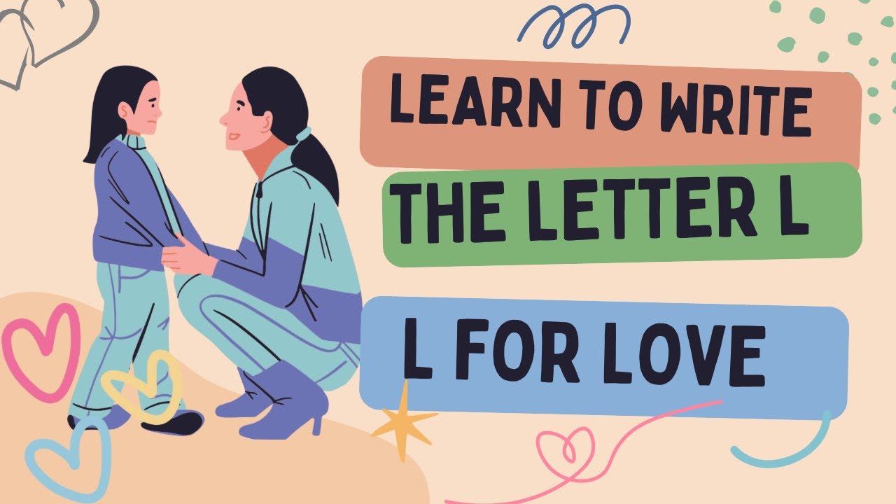 Learn to Write Letters. The Letter Ll. Kids Activities. Learn The ...