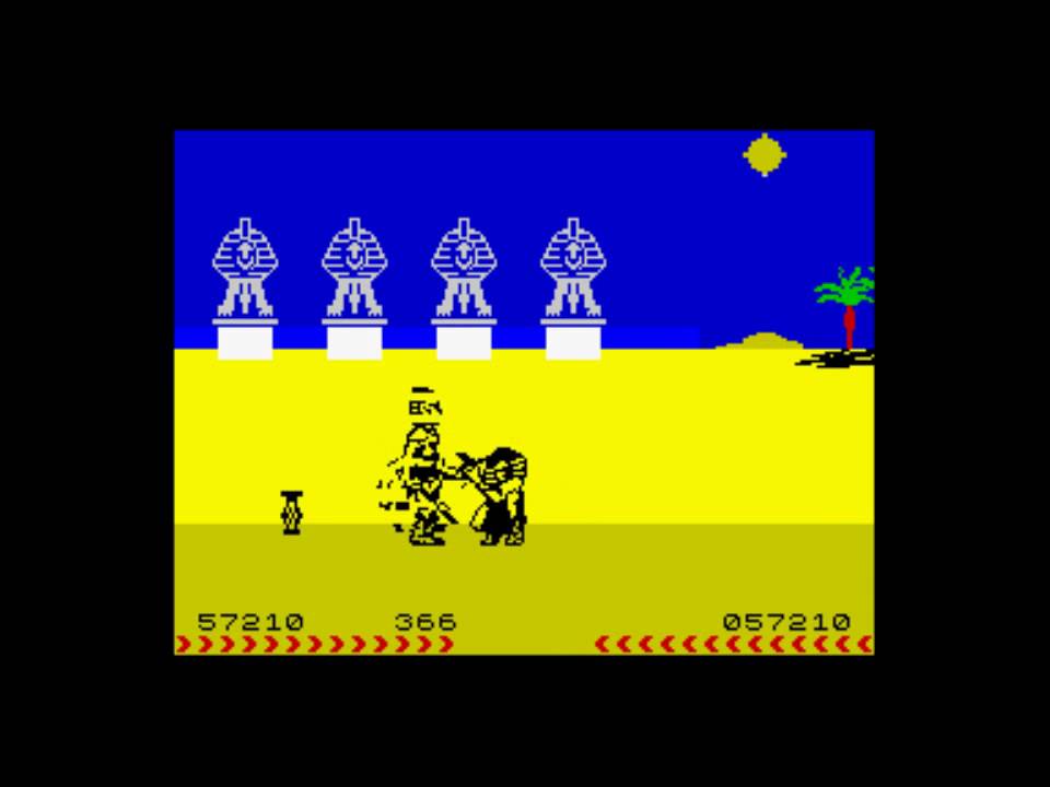 Fighting Warrior ZX Spectrum Walkthrough - YouTube