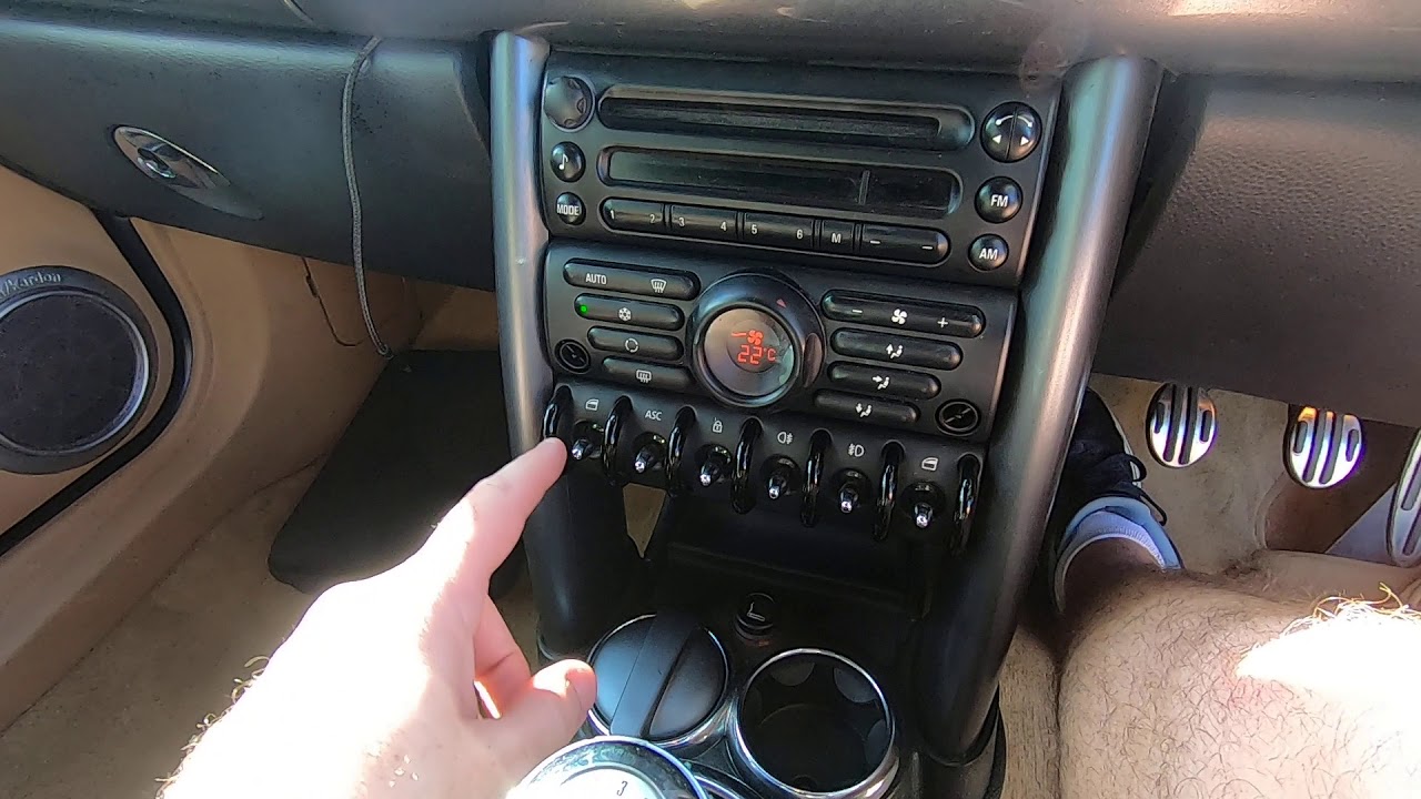 2007 Mini cooper S Convertible Interior - YouTube