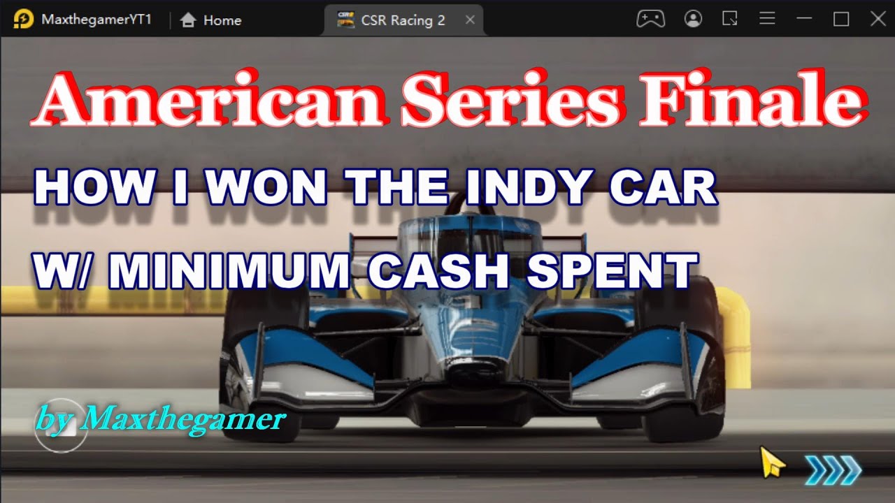 CSR 2 | CSR Racing 2, HOW I WIN THE INDY CAR W/ MIN MONEY SPENT - YouTube