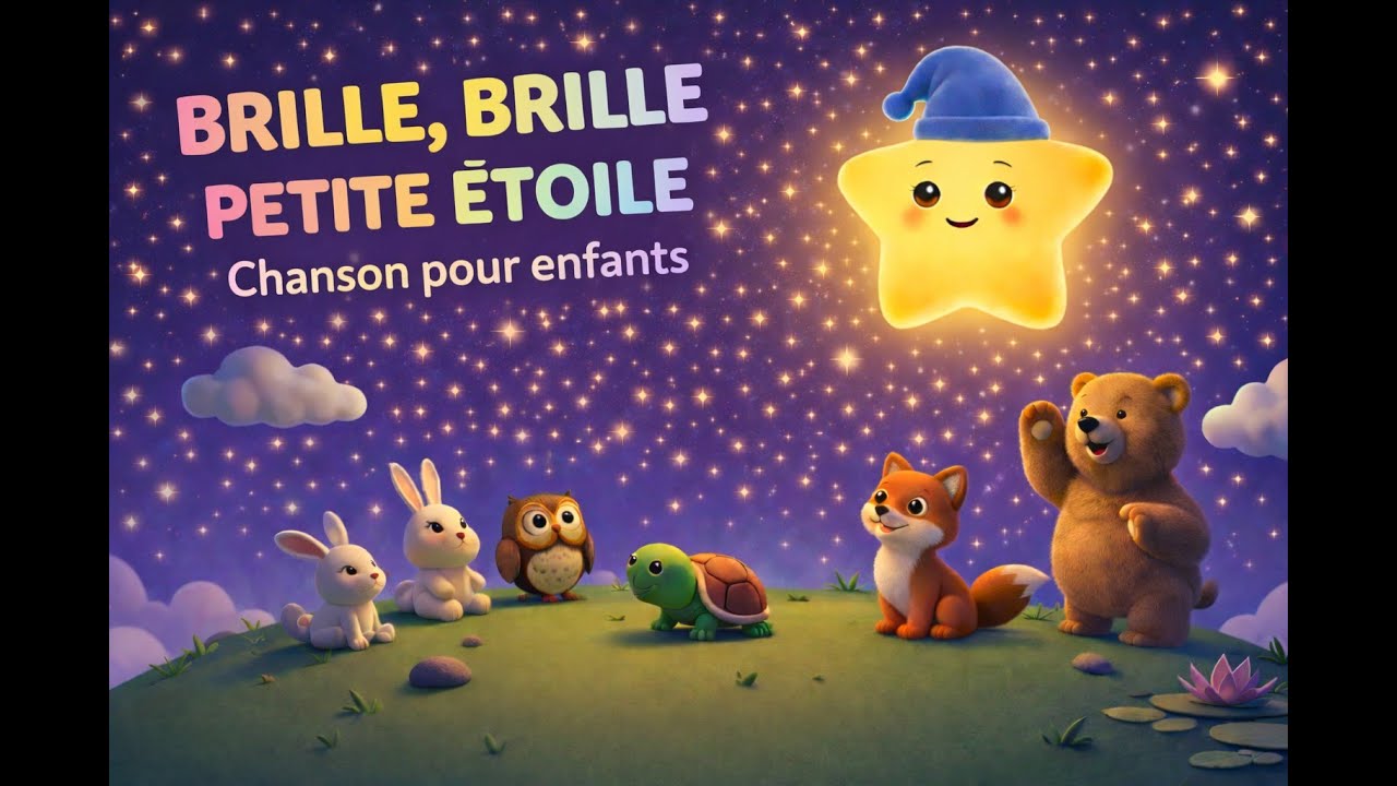 Twinkle Twinkle Little Star - French version | Berceuse pour Bébé ...