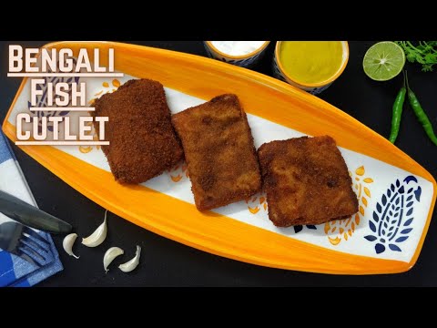 Bengali Fish Cutlet | Fish Fry Recipe | How to make Fish Cutlet | Easy ...