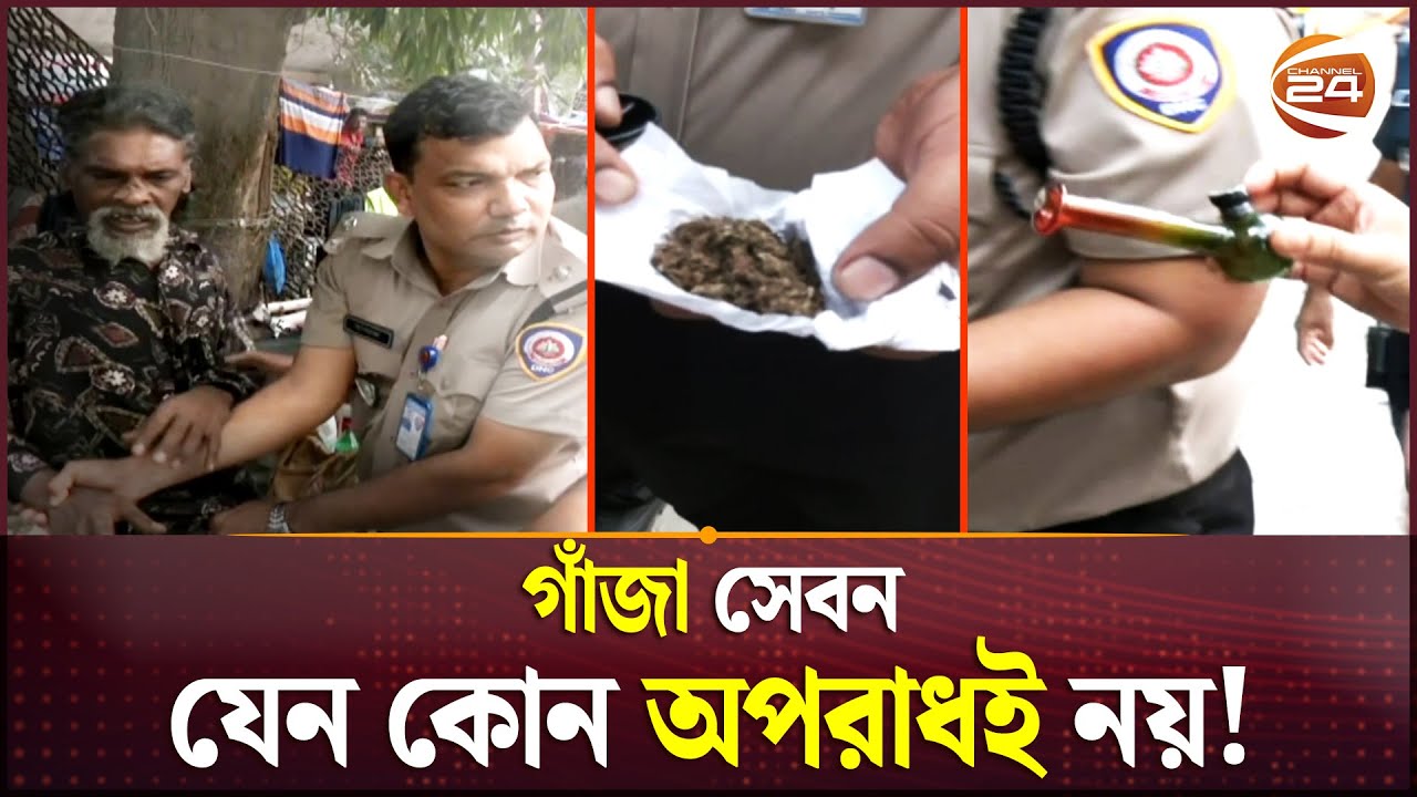 'গাঁজা না খাইলে কাজ করতে পারি না স্যার'! | DNC Raid | Marijuana ...