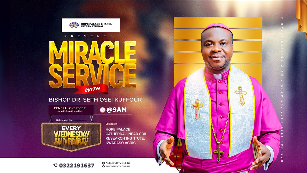 Friday Miracle Service with Rev. Isaac Addai || 13.09.2024 - YouTube