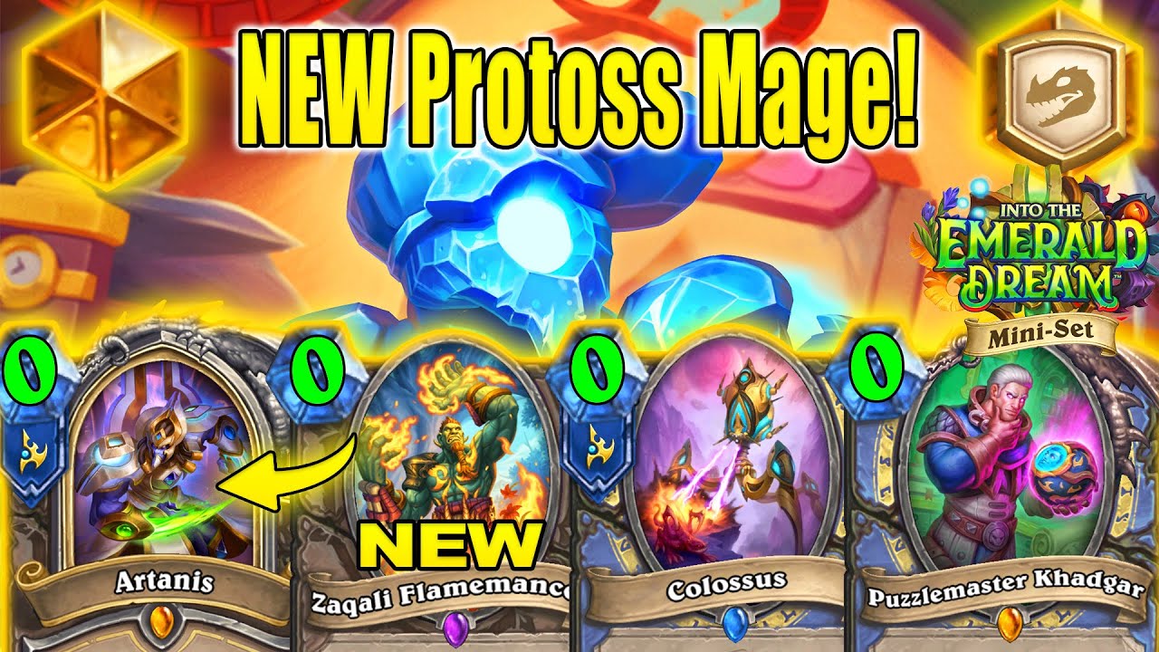 NEW Best Mage Deck After Nerfs Patch Is Protoss Mage Into the Emerald ...