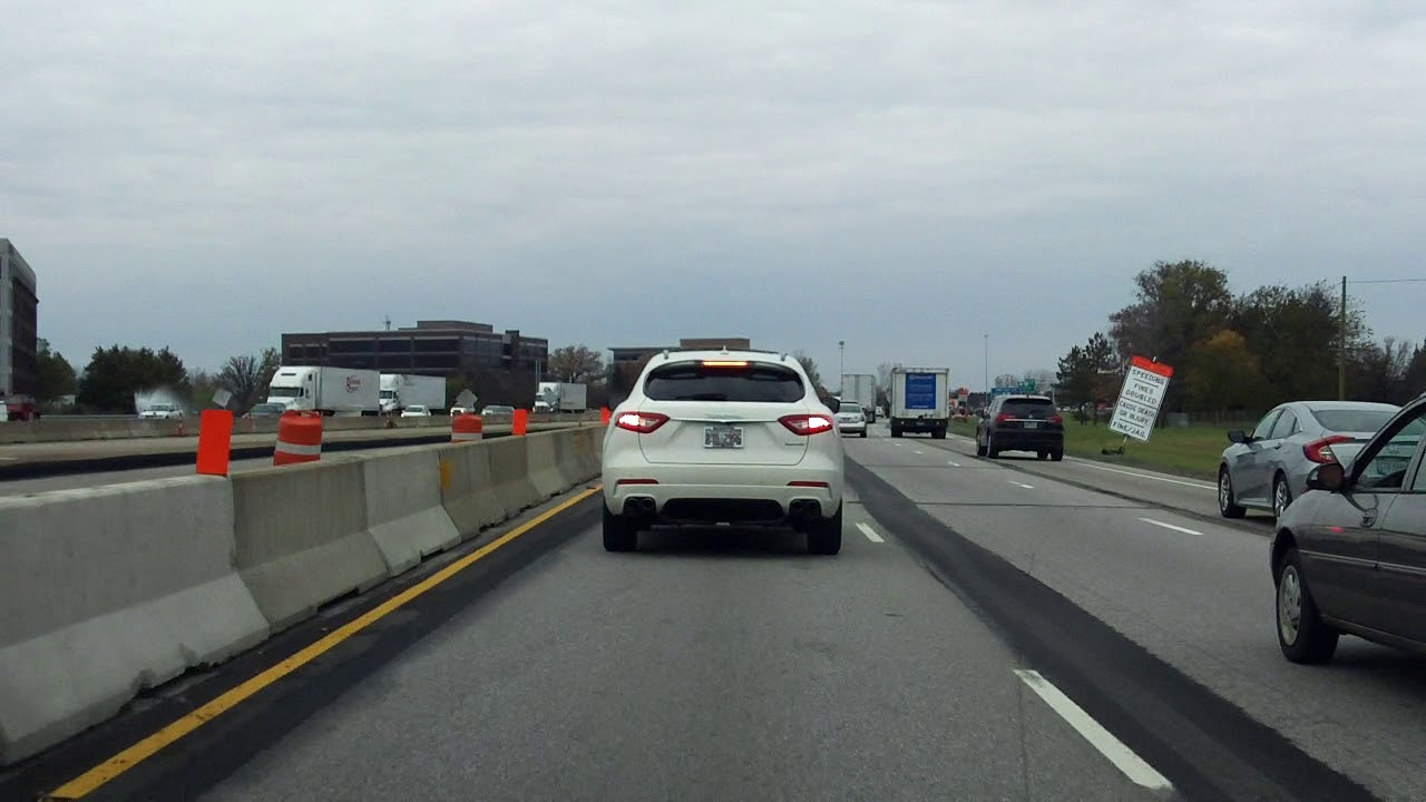 Columbus Outerbelt (Interstate 270 Exits 13 to 17) inner loop - YouTube
