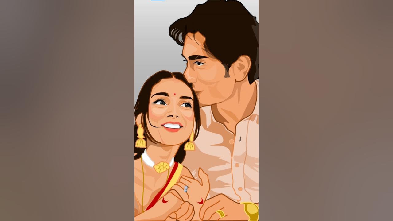 Presenting Aditi Rao Hydari and Siddharth in my PowerPoint Art #digitalart #india - YouTube