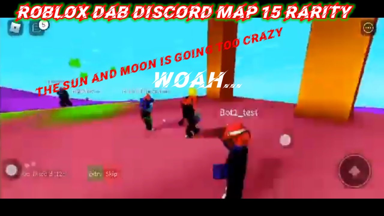 Roblox Dab Discord Map 15 Rarity! - YouTube