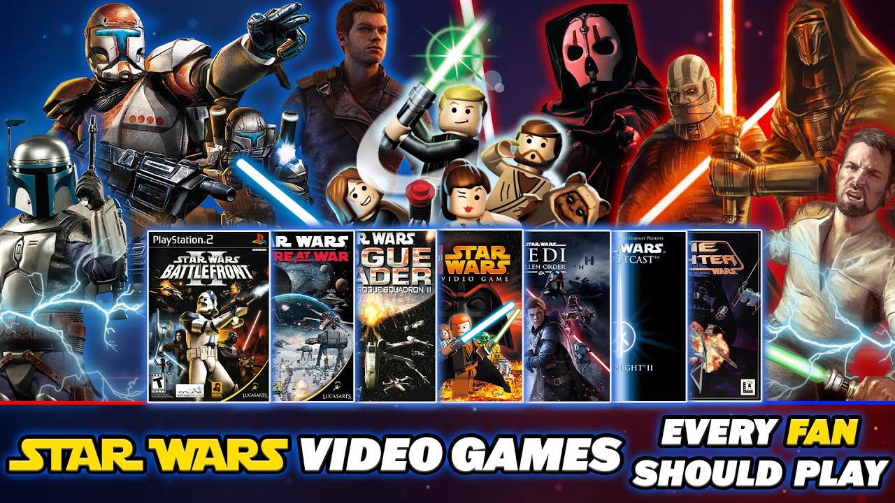 10 Essential Star Wars Video Games Every Star Wars Fan Needs to Play ...