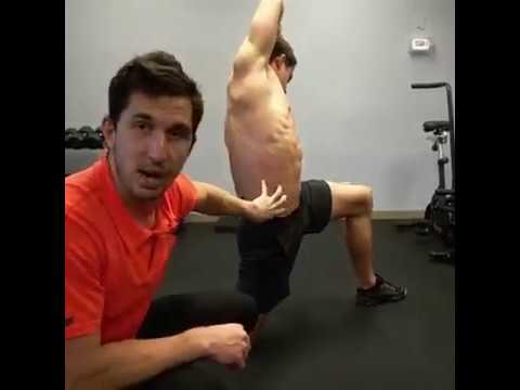 The REAL Hip Flexor Stretch MoveU - YouTube