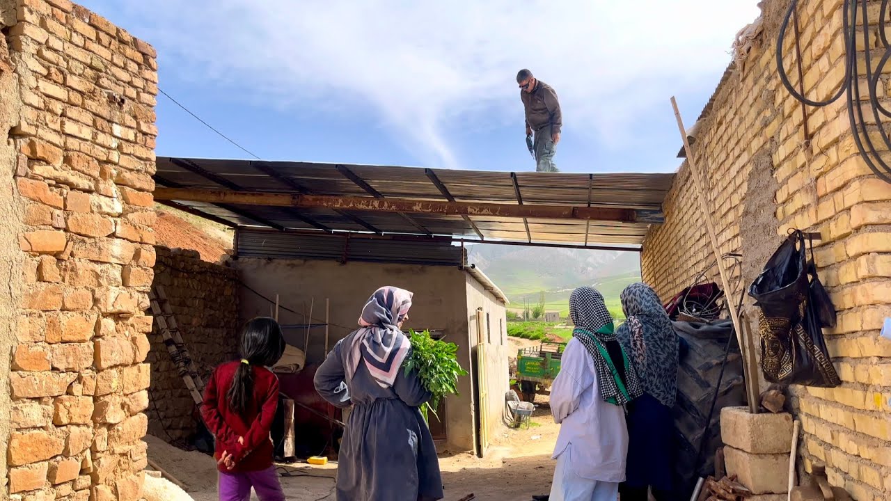 Traditional Mountain Village in Iran | Daily Routine Rural Life | rural ...