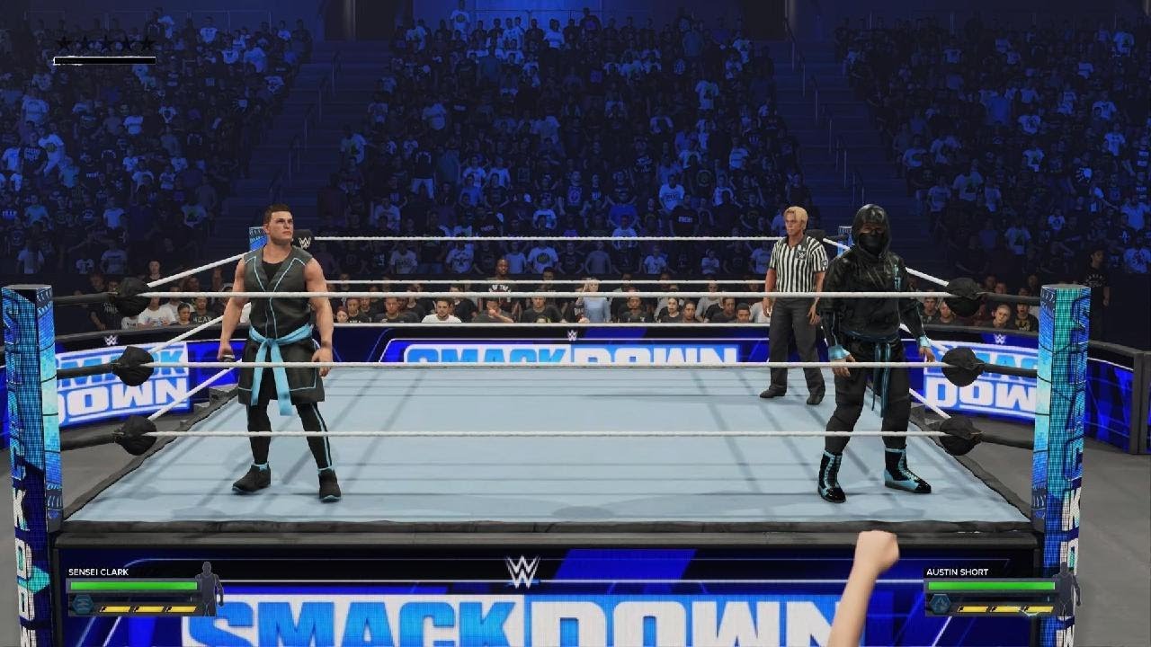 WWE Smackdown Sensei Clark and Austin Short Promo - YouTube
