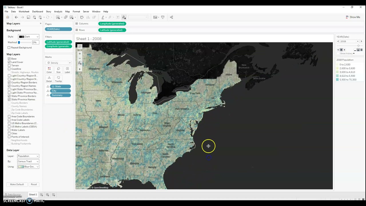 Tutorial 4 Making Density Heat Maps And Origin Destination Maps In Tableau YouTube Tutorial 4 Making Density Heat Maps And Origin Destination Maps In Tableau YouTube