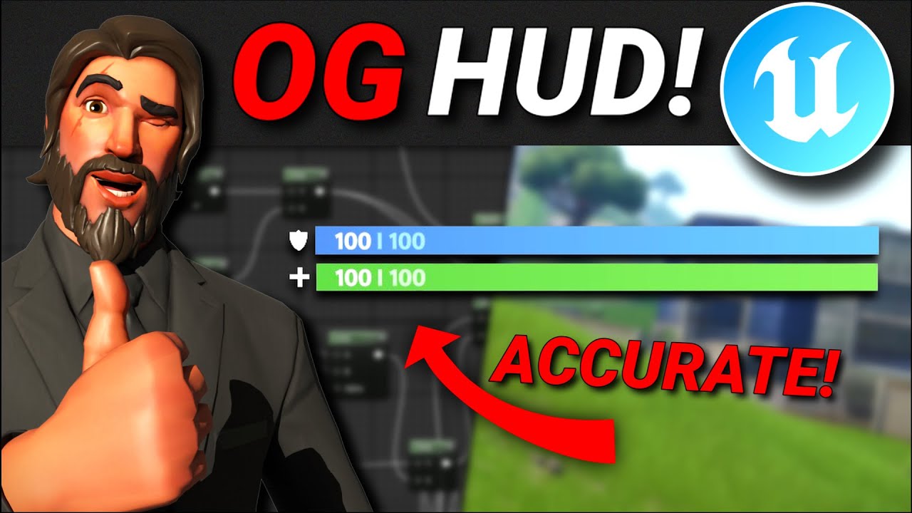Remaking CHAPTER 1 HEALTH BARS in Fortnite Creative/UEFN! (Accurate ...