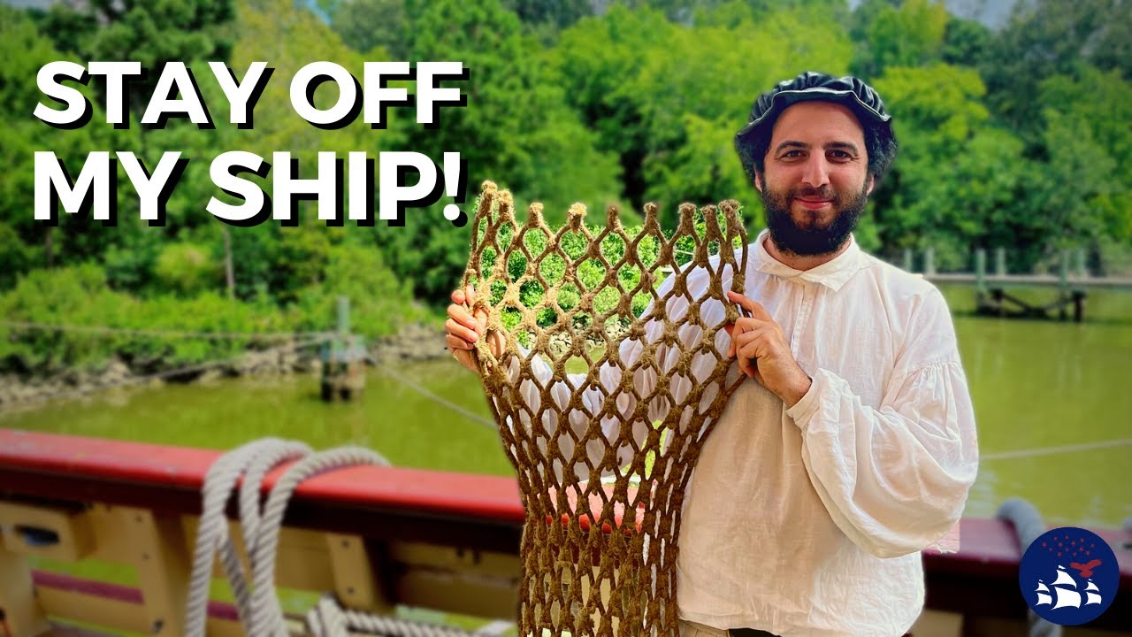 Primed and Loaded | Anti-Boarding Nets in the Age of Sail - YouTube