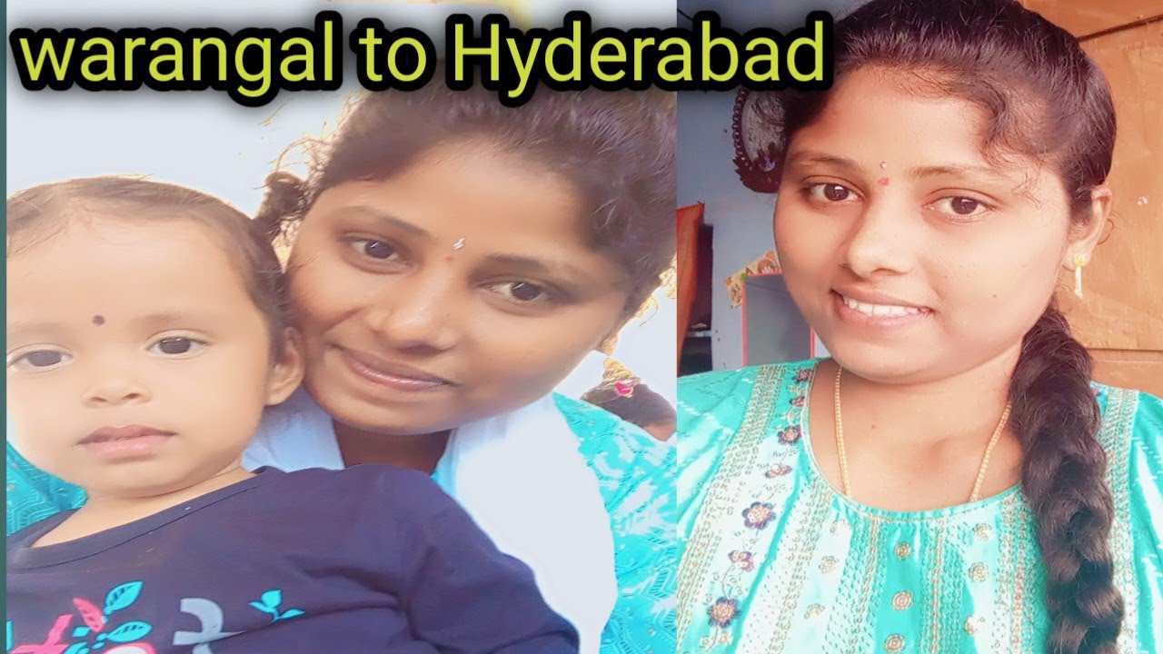 warangal to Hyderabad😌పిల్లలతో చాలా ఇబ్బంది పడ్డాం😕||long journy evng ...