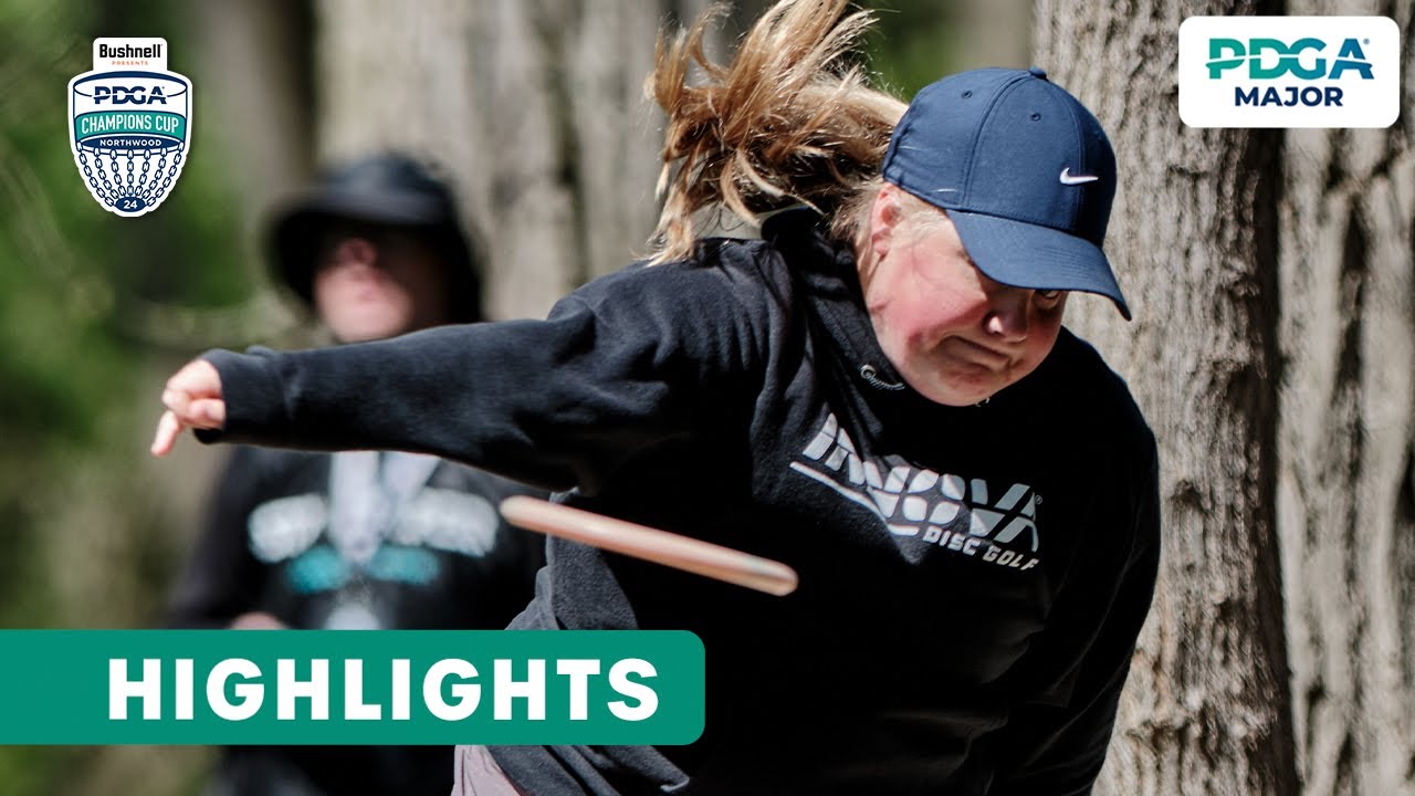 Round 1 Highlights, FPO | 2024 PDGA Champions Cup - YouTube