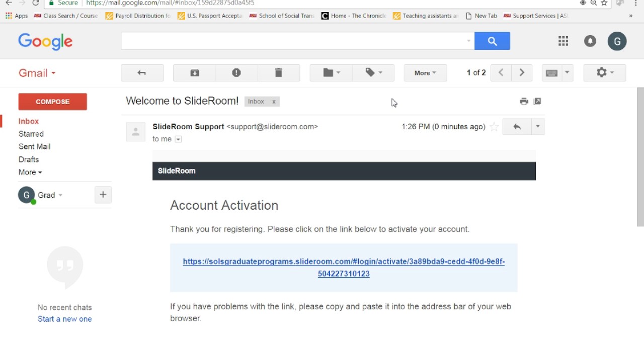 Creating your SlideRoom Profile - YouTube
