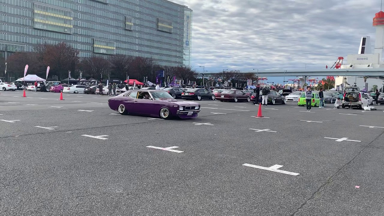 Stance Nation Japan Tokyo 2018 会場内 旧車 VIP 直管サウンド スタンスネーション - YouTube