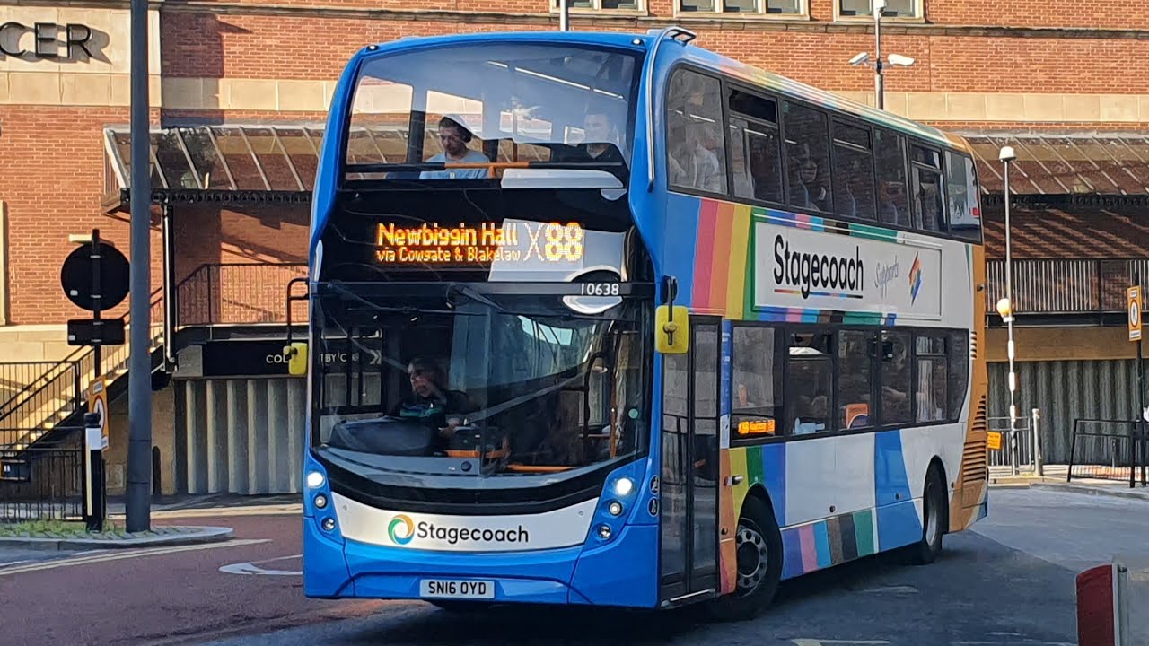 Journey on Route X47 | SN16OYD/10638 - Stagecoach North East: ADL E40D ...