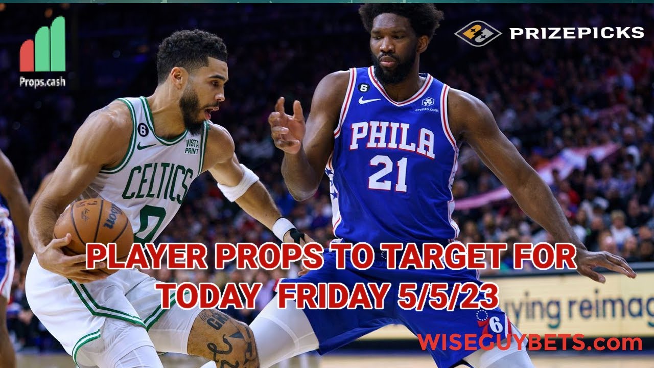 PRIZEPICKS PLAYER PROPS TO TARGET TODAY 5/5/23 - YouTube