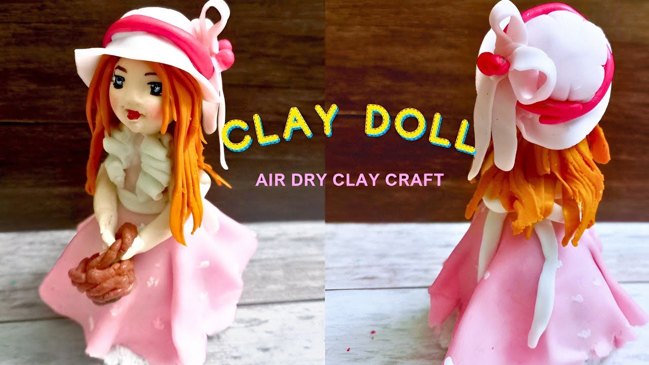 From Clay to Masterpiece: Creating Captivating Doll Showpieces - YouTube