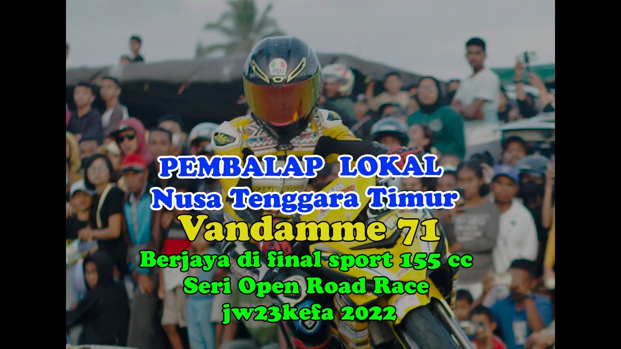 final sport 155 cc std open / open road race jw23 kefa #roadracekefa ...