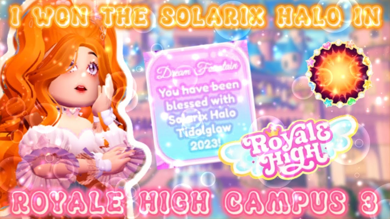I WON THE NEW SOLARIX HALO TIDALGLOW 2023 😱 | CAUGHT ON CAMERA | ROYALE ...