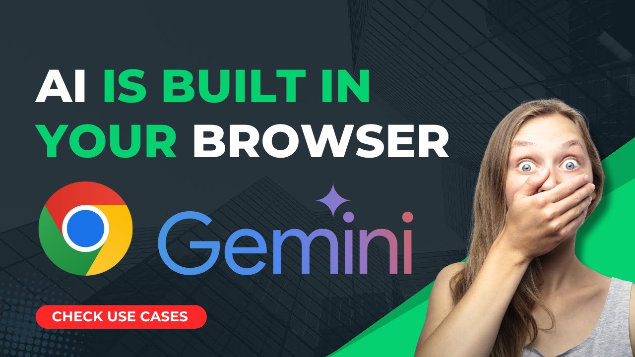 AI assistance built in your browser. Gemini in Chrome. - YouTube