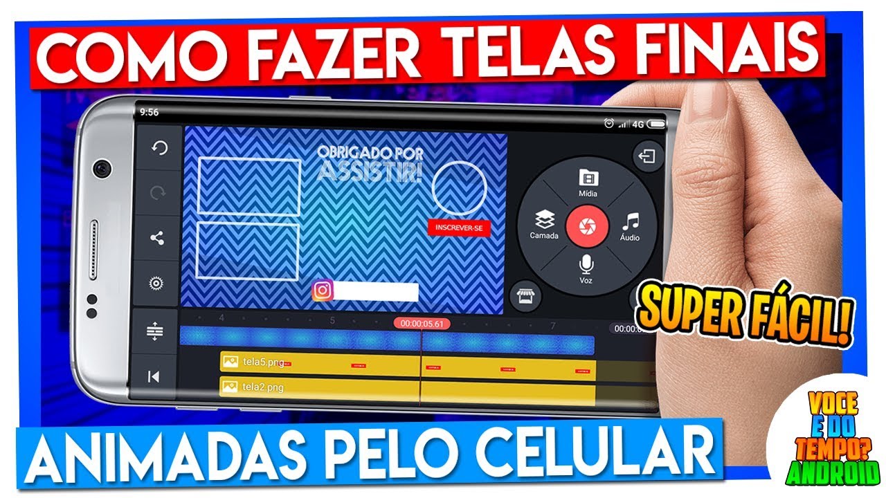 Como Fazer Telas Finais Animadas Pelo Celular - YouTube